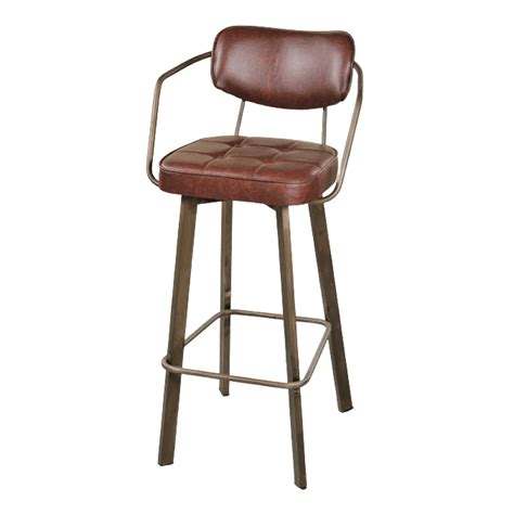 Frigo Bar Stool Σκαμπό μπαρ μεταλλικό Jkg Living