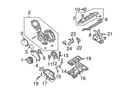 13510-0Z400 - Engine Crankshaft Seal 2002-2024 Nissan | Nissan Parts ...