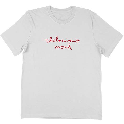 Thelonious Monk Monks Music College Ruled T Shirt Control Industry