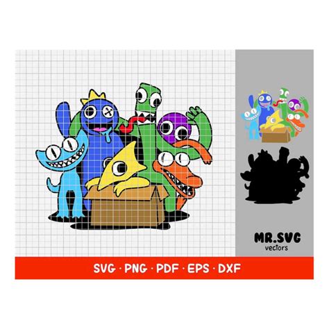 Rainbow Friends Svg Rainbow Friends 2 Png Sublimation Tra Inspire