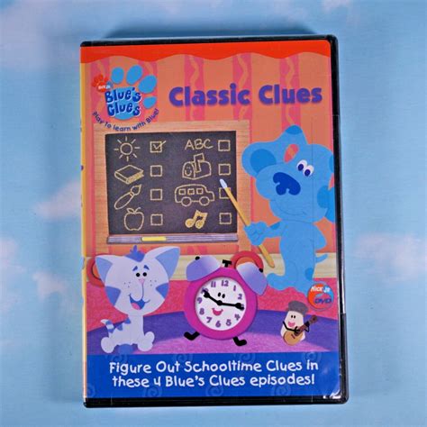 Blues Clues Classic Clues Dvd 2004 For Sale Online Ebay