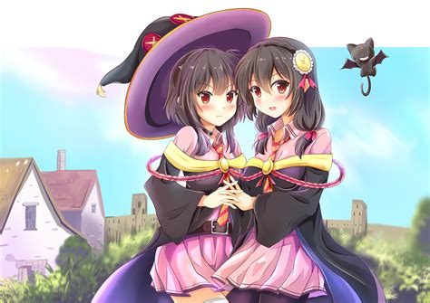 Wallpaper Anime Girls Kono Subarashii Sekai Ni Shukufuku Wo Megumin