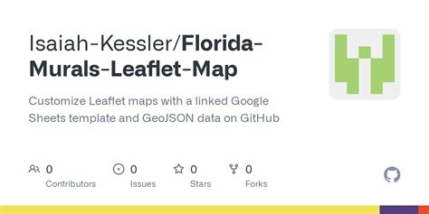 GitHub Isaiah Kessler Florida Murals Leaflet Map Customize Leaflet