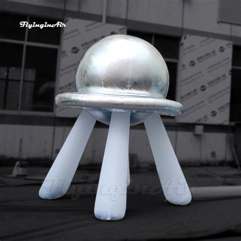 Personalized Large Inflatable Flying Saucer Dome Concert Stage Backdrop