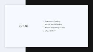 Reactive Programming Intro PPT