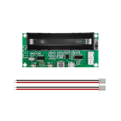 Injueey Placa Amplificadora De Doble Canal Compatible Con Bluetooth Tv