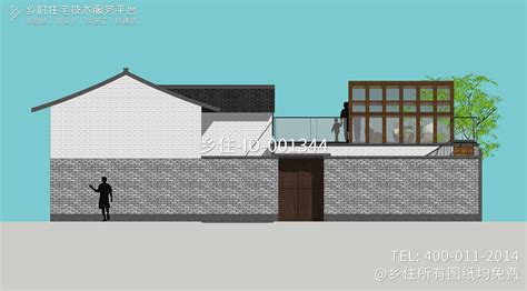 北京通州刘家新中式别墅 免费图库 乡住