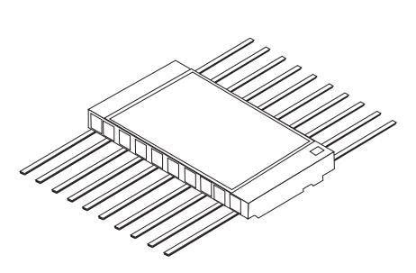 Rad Hard Octal Bus Buffer State Engineering Model RHFAC K