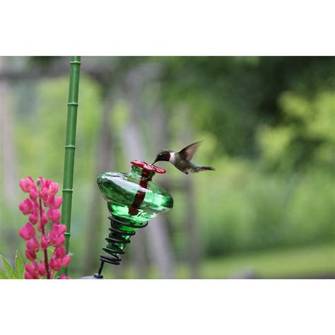 Parasol Mini Blossom Stake Hummingbird Feeder One Unit Backyard Bird