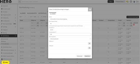 Buchhaltung Und Csv Export Mit Datev Hero Software Guide