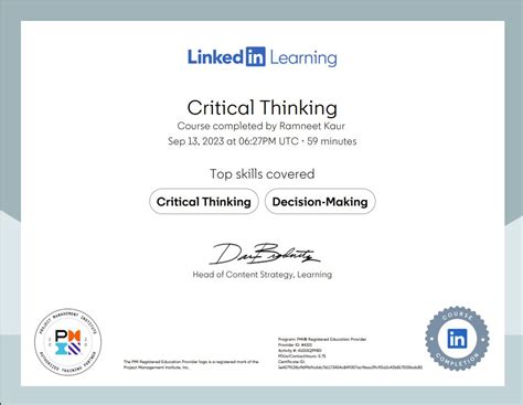 Learn Critical Thinking Skills From Mike Figliuolo Ramneet Kaur