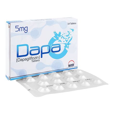 Dapa Tablets 5mg 1 Strip 14 Tablets