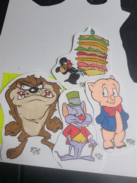 Looney Tunes Characters Drawings