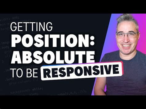 Free Video Position Absolute And Responsive Layouts From Kevin Powell
