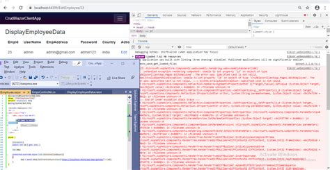 Blazor Click On Edit Button Then Not Open The Employee Edit Page