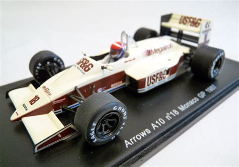 Spark Model Minimax Arrows A10 Megatron Bmw 18 Monaco Gp 1987