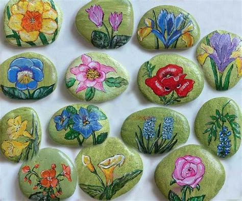 Dipingere I Sassi Pittura Rock Sassi Dipinti Artigianato Con Sassi