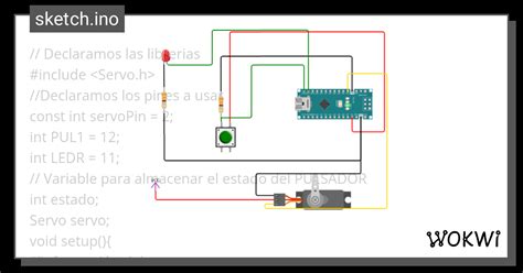 simulación de arduino nano de alexander Wokwi ESP32 STM32 Arduino
