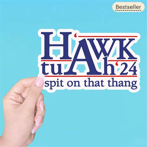 Hawk Tuah Spit On That Thang Sticker Tiktok Spit Girl Sticker Laptop