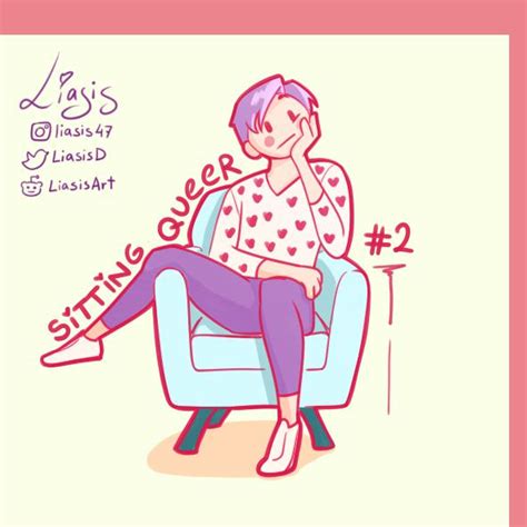 Queer People Are Not Able To Sit Properly ¯ ツ ¯ Numero 2 In The Series Inspired By Antoni