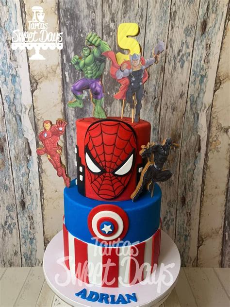 Tarta De Spiderman En Madrid Sweet Days