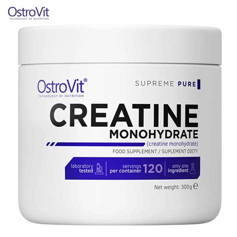 OstroVit Креатин монохидрат Неовкусен 300 g - Аптеки 36.6