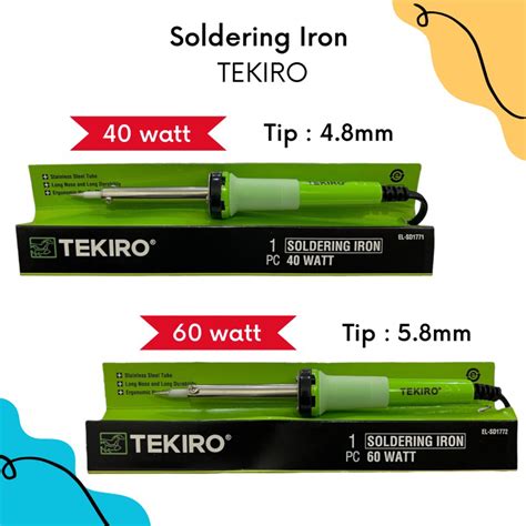 Jual Tekiro Soldering Iron Soldering Iron Tekiro Tekiro Solder 40