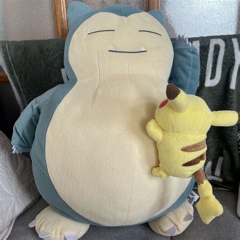 ポケモン おおきなカビゴンのピカチュウといっしょ ぬいぐるみ 一番くじa賞 メルカリ