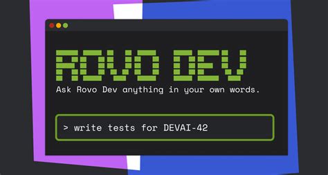 Rovo Dev Agent Now Available In The Cli Work Life By Atlassian