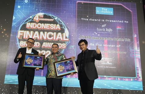 Bank Bjb Raih Best Brand Awareness Best Brand Image Dari The Iconomic Jabar News