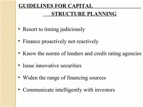 Capital Structure Decision Ppt