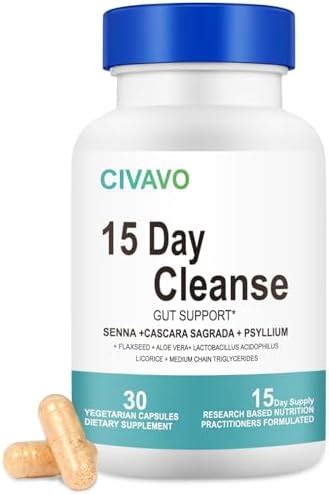 Amazon.com: 15 Day Advanced Colon Cleanse, Probiotics & Natural Herbs, Supports Detox & Gut ...
