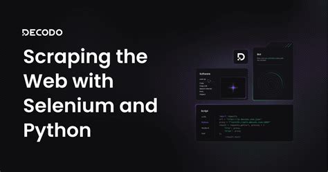Web Scraping With Selenium Python Tutorial Video
