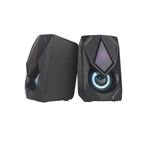 CAIXA DE SOM C TECH LED W SPL BK