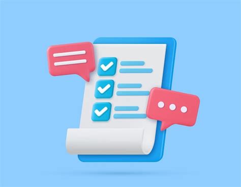 Premium Vector 3d Clipboard Task Plan Management