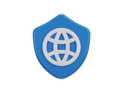 Protected Web Browser Icon 3d Render Click By Safe Search Browser Icon Illustration 51256907