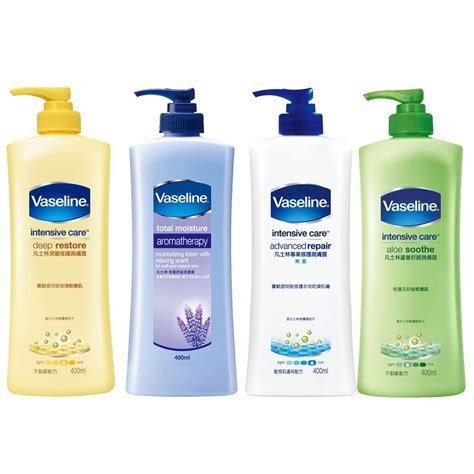 【vaseline凡士林】專業修護深層修護蘆薈香薰 經典潤膚露 400ml120ml 開發票 蝦皮購物