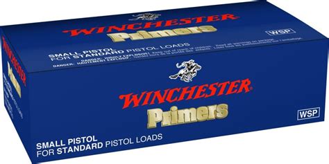 Winchester Small Pistol Primers 1000 Box Budget Shooter Supply