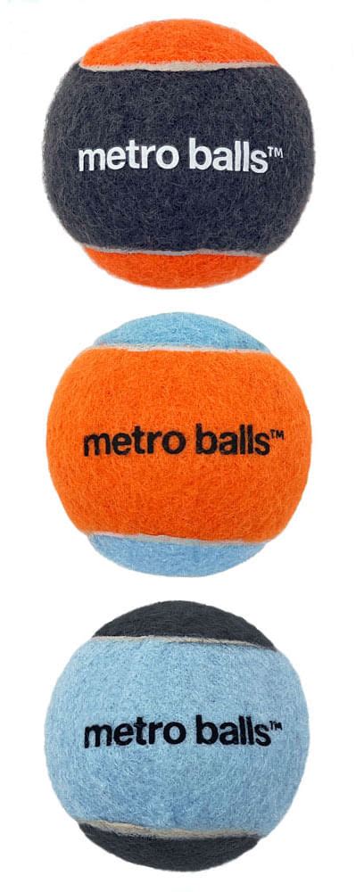 Metro Balls 3 Pk Jeffers
