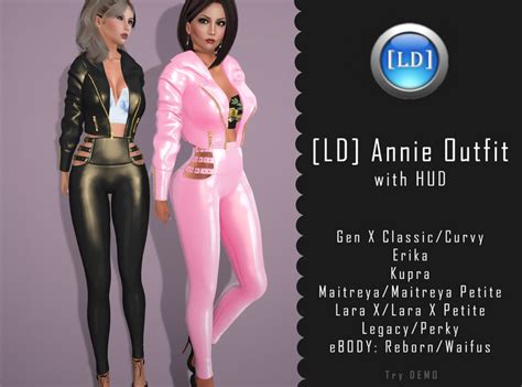 Second Life Marketplace Ld Annie Outfit W Hud