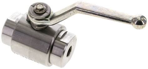 Hochdruck Kugelhahn Edelstahl G 1 4 0 Bis 500bar DA127438