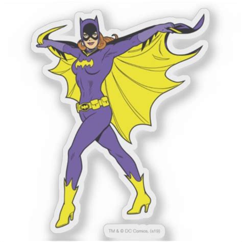 Batgirl Sticker Zazzle