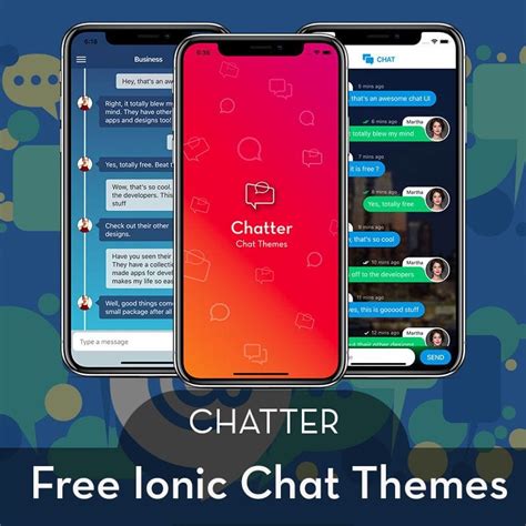 Free Chat Ui Themes Ionic 4 Enappd