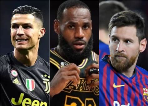 ¿cristiano Messi O Lebron James Este Es El Deportista Más Rentable En