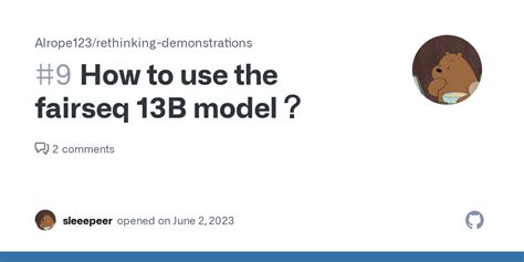how to use the fairseq 13b model？ · issue 9 · alrope123 rethinking
