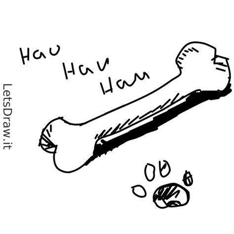How To Draw Bone 4pramhdmy Png Letsdrawit