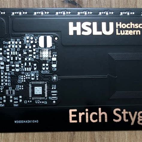 Swiss Army Knife Rfid Led Business Card