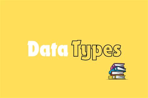 data types showwcase