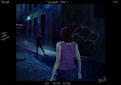 Daily Movie Frame Redraw 9 31 Spider Man By Nazadraws On Newgrounds