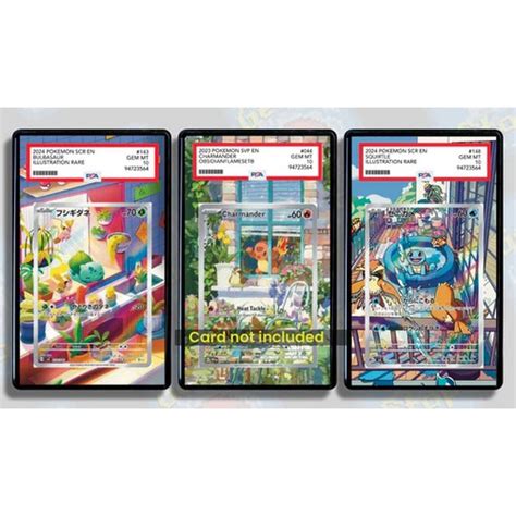 Jual Custom Acrylic Display Stand Psa Slab Pokemon Stand Pigura Kustom